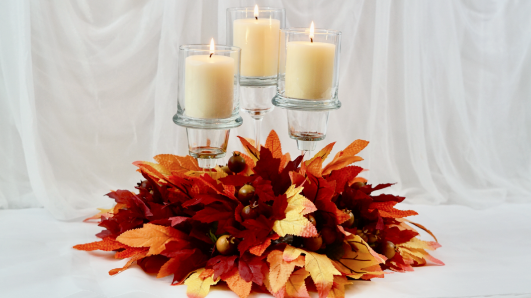 Fall Table Decor in 4 Easy Steps!