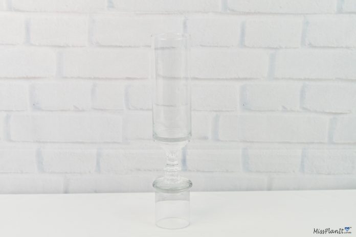 DIY Tall Dolphin Beach Wedding Centerpiece with $3 Dollar Tree Vase
